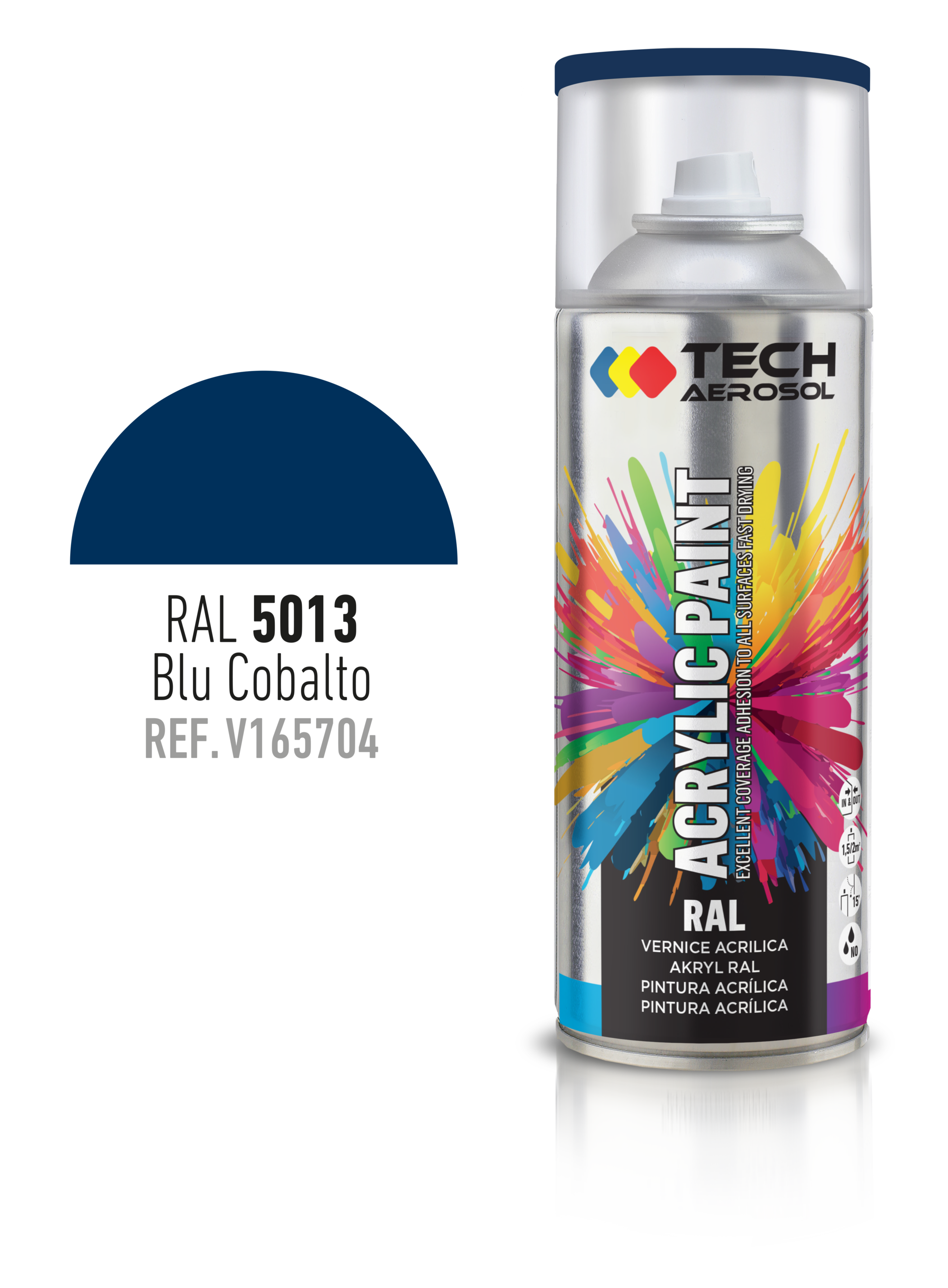 SPRAY TECH RAL 5013 BLU COBALTO | Valex