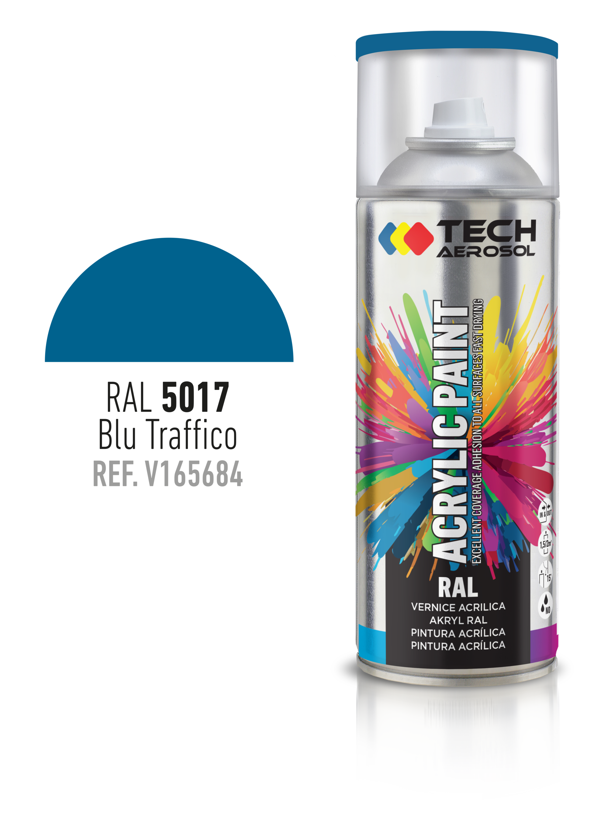 SPRAY TECH RAL 5017 BLU TRAFFICO | Valex